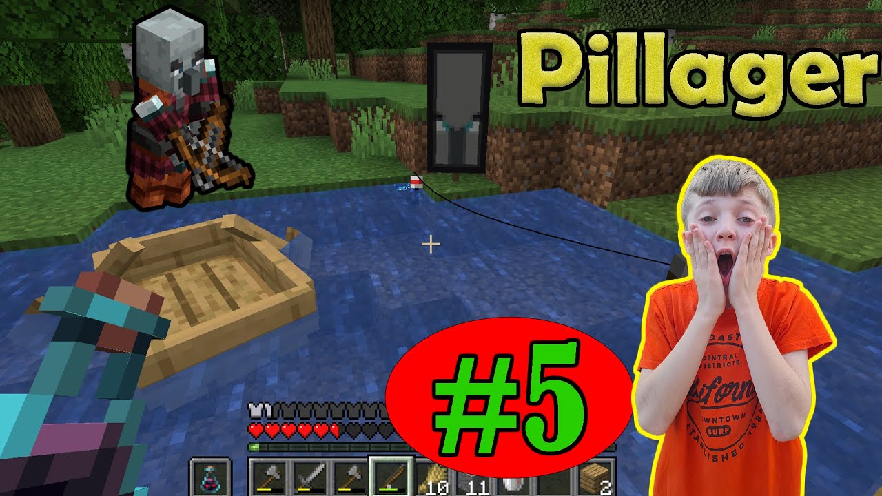 Minecraft 🌋 First Nether Portal & Epic Battles! Kingdoms of Adventure ...