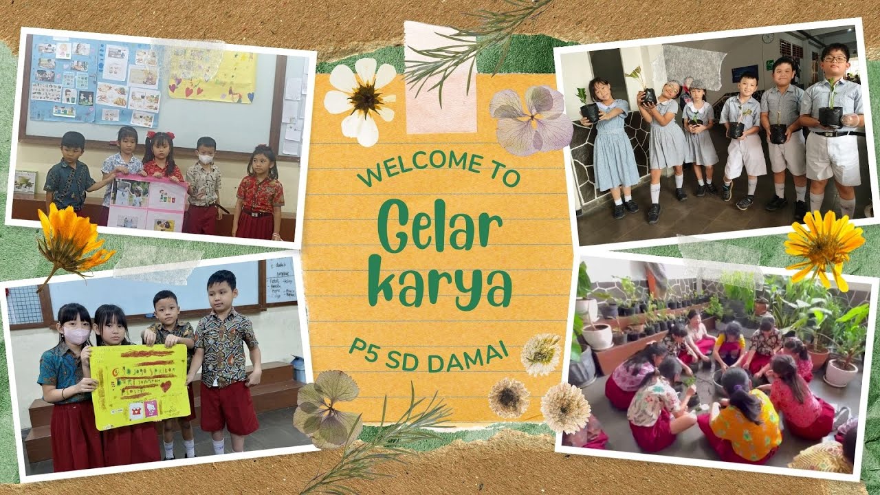 Kegiatan P5 SD Damai - YouTube