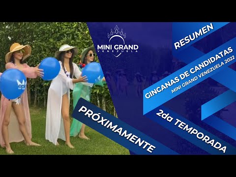 Gincana de candidatas oficiales del Mini Grand Venezuela 2022