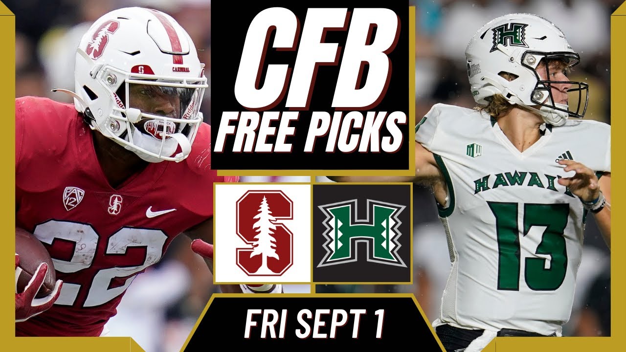 STANFORD vs. HAWAII CFB Picks & Prediction | College Football Free ...