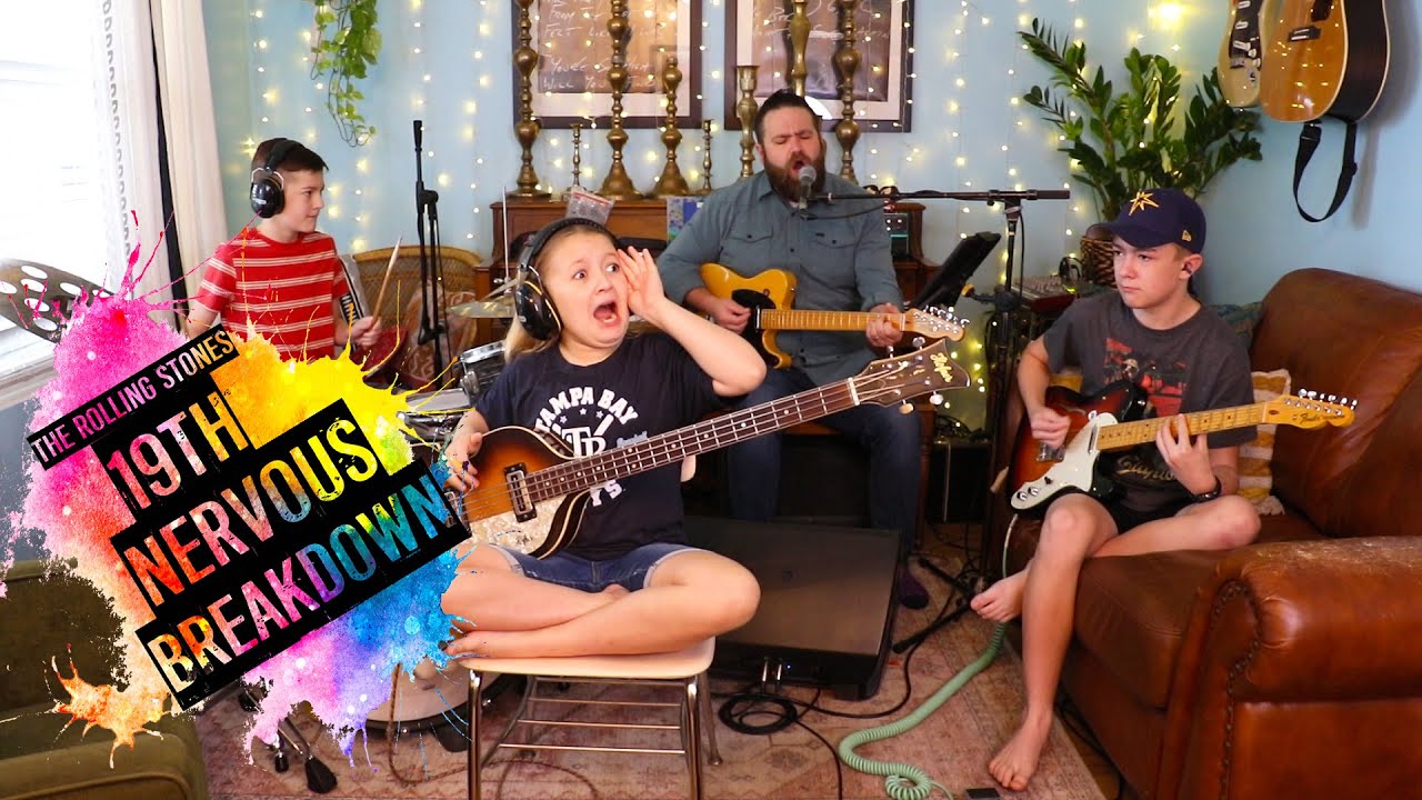 Colt Clark and the Quarantine Kids play "19th Nervous Breakdown" - YouTube