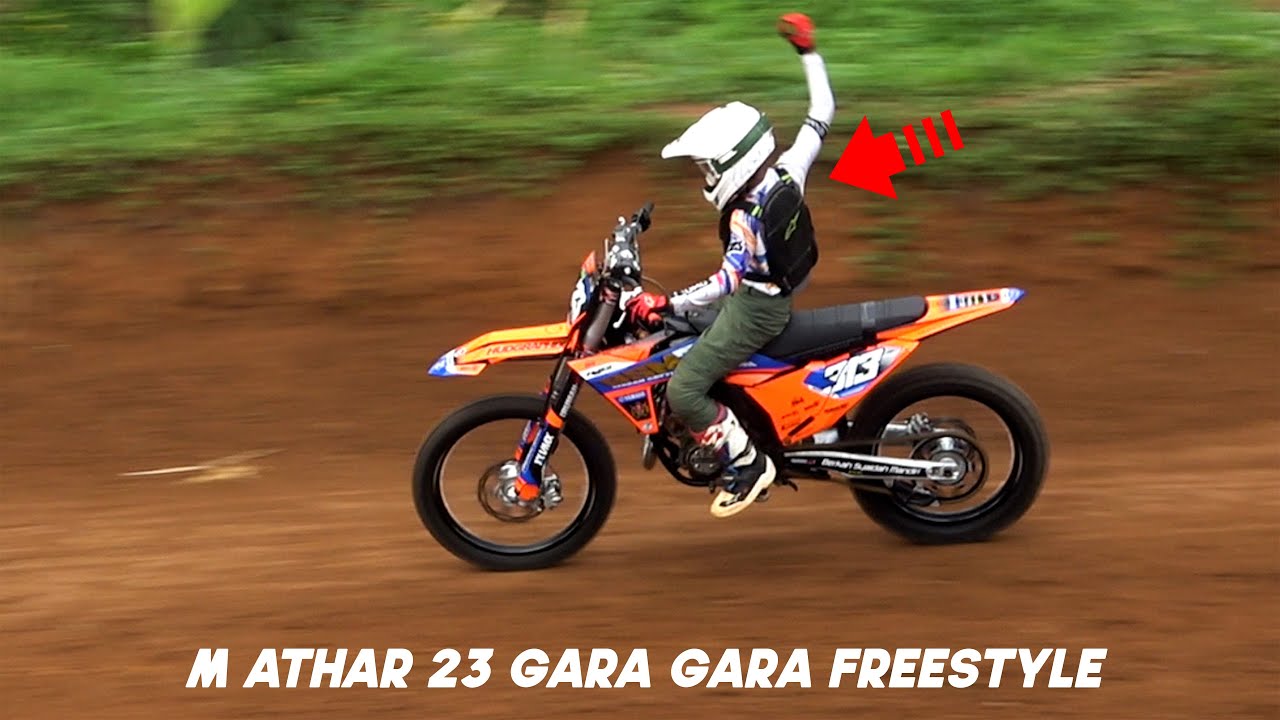 M ATHAR 23 Freestyle sampai PEGEL - Best moment - YouTube
