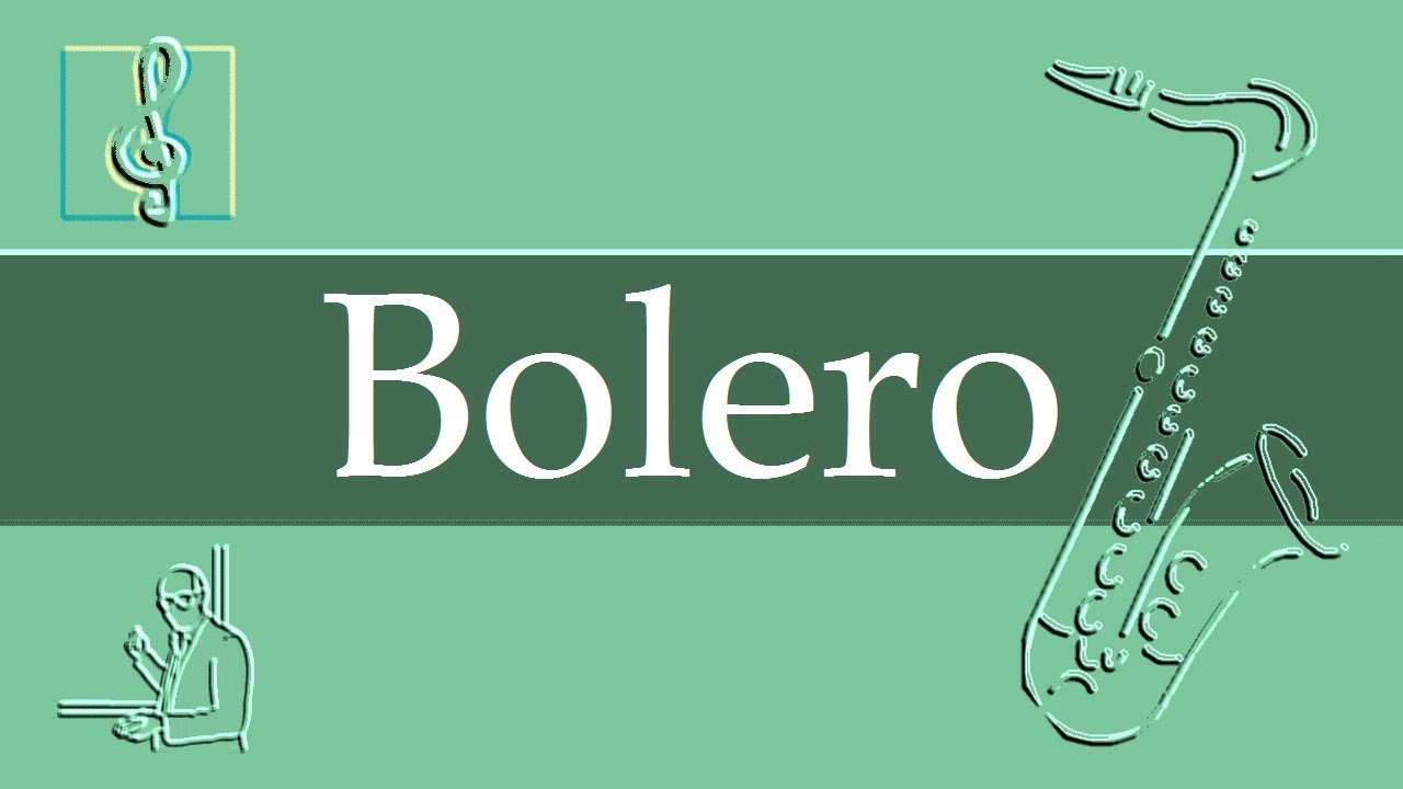 Tenor Sax Notes Tutorial - Bolero - Maurice Ravel (Sheet Music) - YouTube