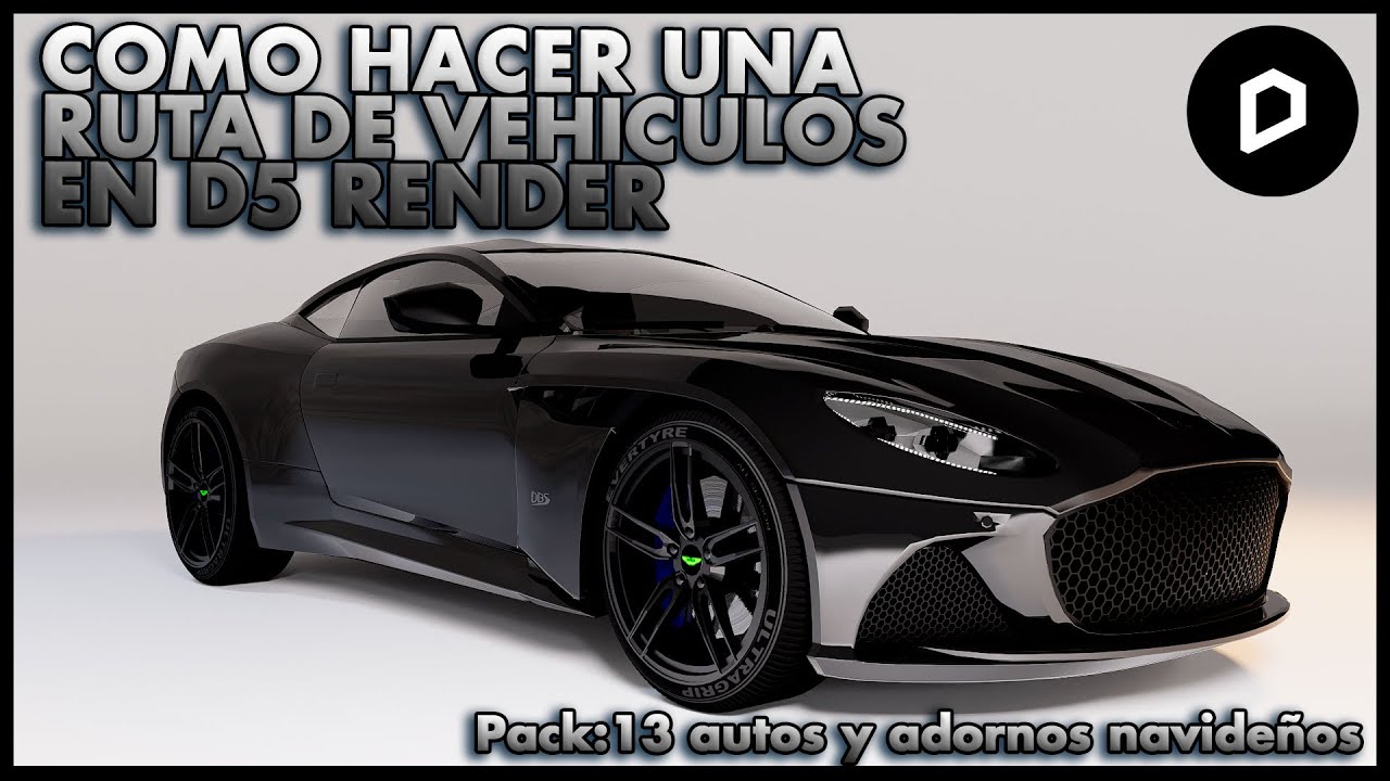 Guía Completa para Animar Autos en D5 Render| Pack de 13 AUTOS y ...