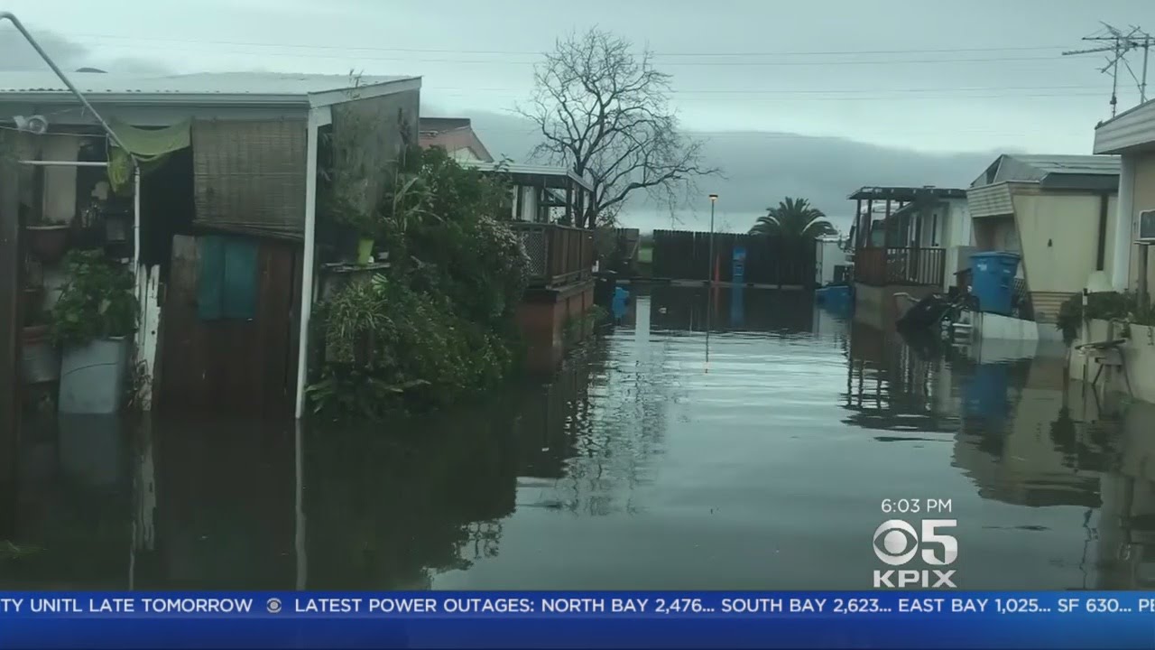 Peninsula Communities Hit With Flooding From High Tide, Heavy Rain ...