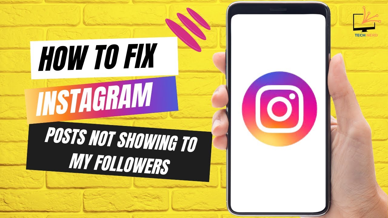 How to Fix Instagram Posts Not Showing to My Followers - YouTube