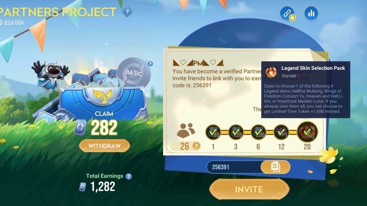 Honor Of Kings Partner Project New Trick #honorofkings # ...