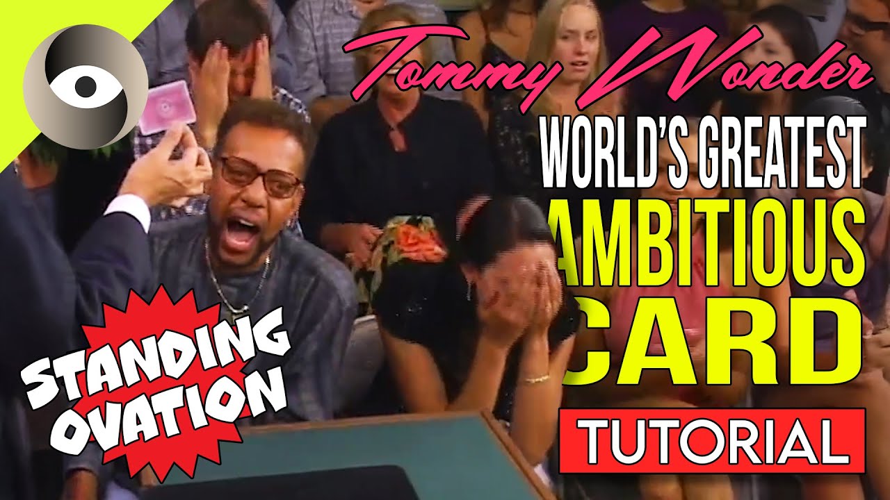 How to do ambitious card | Saturday Sorcery Tommy Wonder tutorial - YouTube