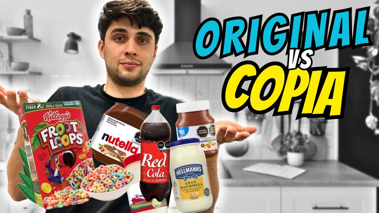 Probando productos ORIGINALES VS COPIA / ¿Que diferencia hay? 🤔 - YouTube