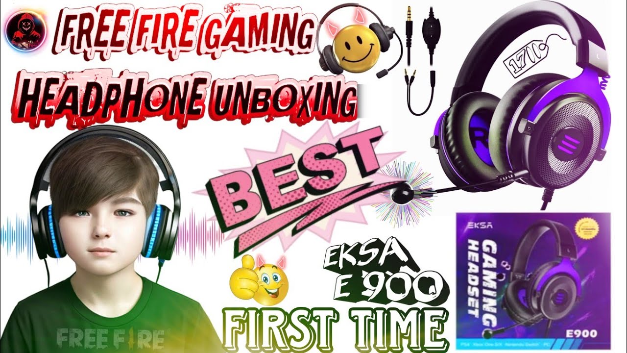 Unboxing My First Gaming Headphone! 🎧💥 Power Full Sound And Comfortable ...