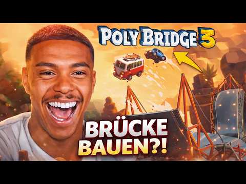 😱WILLY BAUT ZUM ERSTEN MAL BRÜCKEN..!!😂 POLY BRIDGE 3