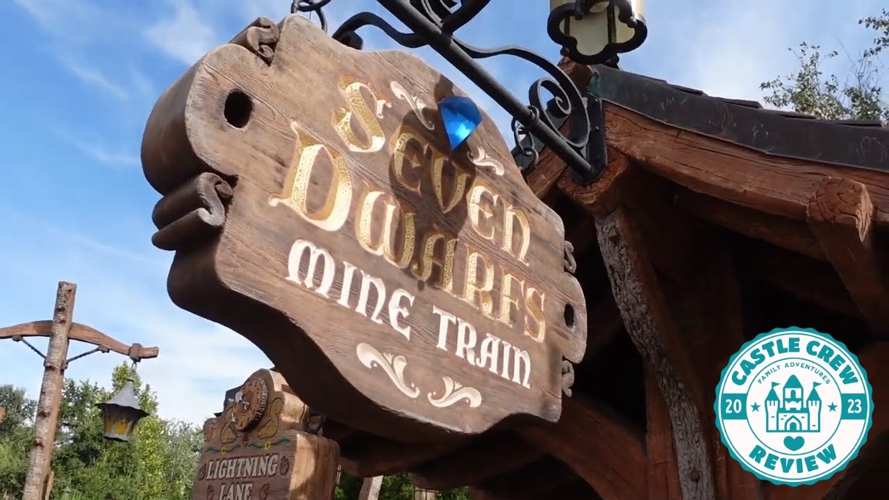 Seven Dwarfs Mine Train Ride Experience from Beginning to End / POV ...
