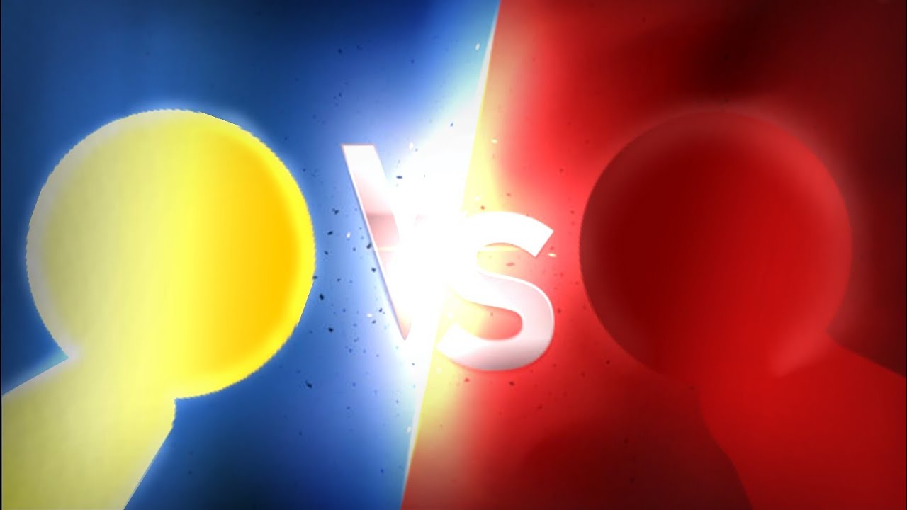 joshua (red stickman) vs yellow stickman - YouTube