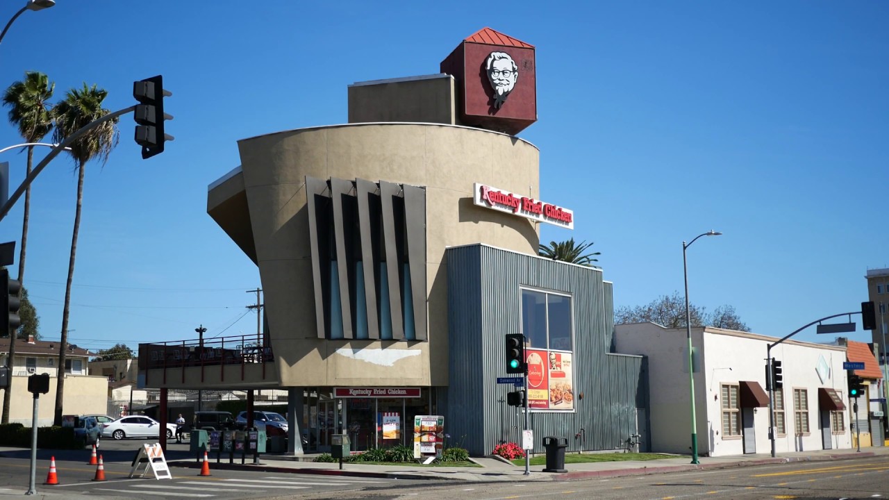 KFC on Western Ave. in Ktown Los Angeles (April 2019) - YouTube
