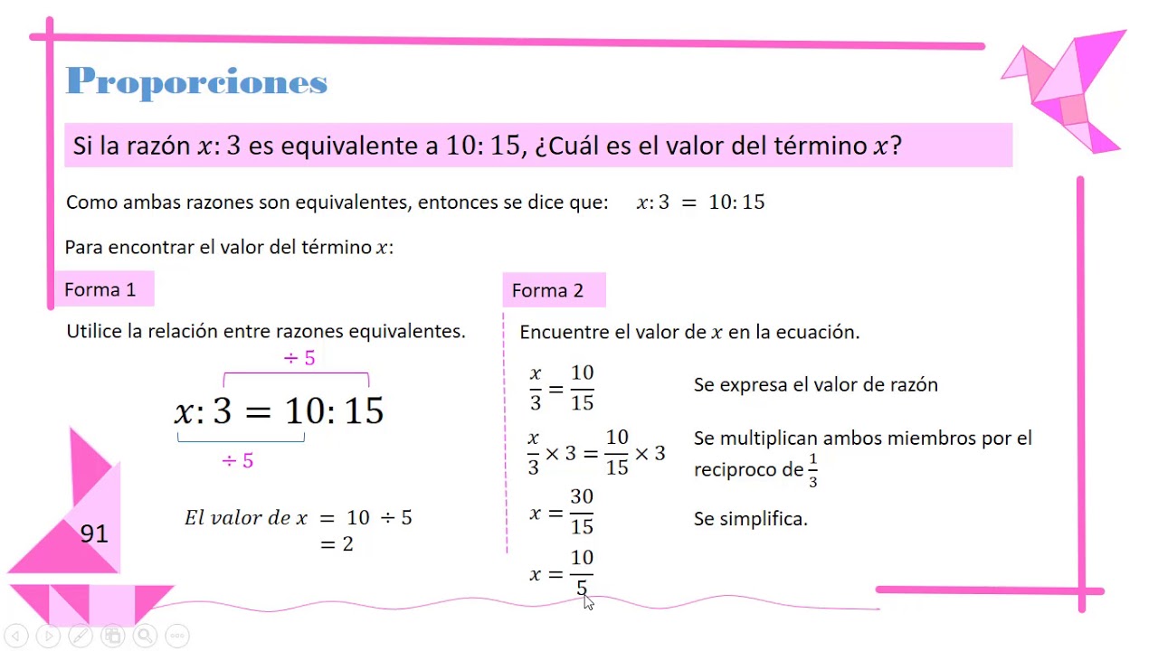 Proporciones - YouTube