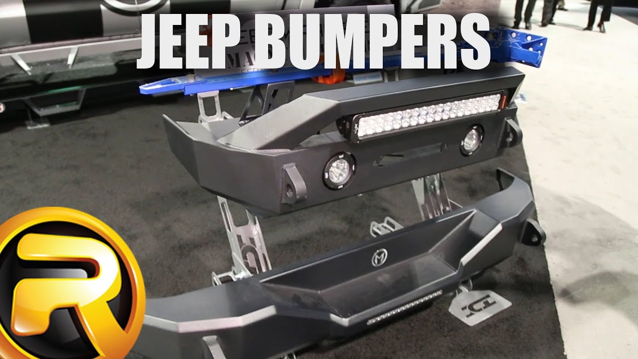 ICI Magnum Jeep Bumpers at SEMA 2015 - YouTube