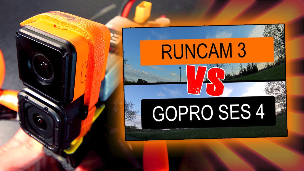 RunCam 3 vs GoPro Hero 4 Session - YouTube