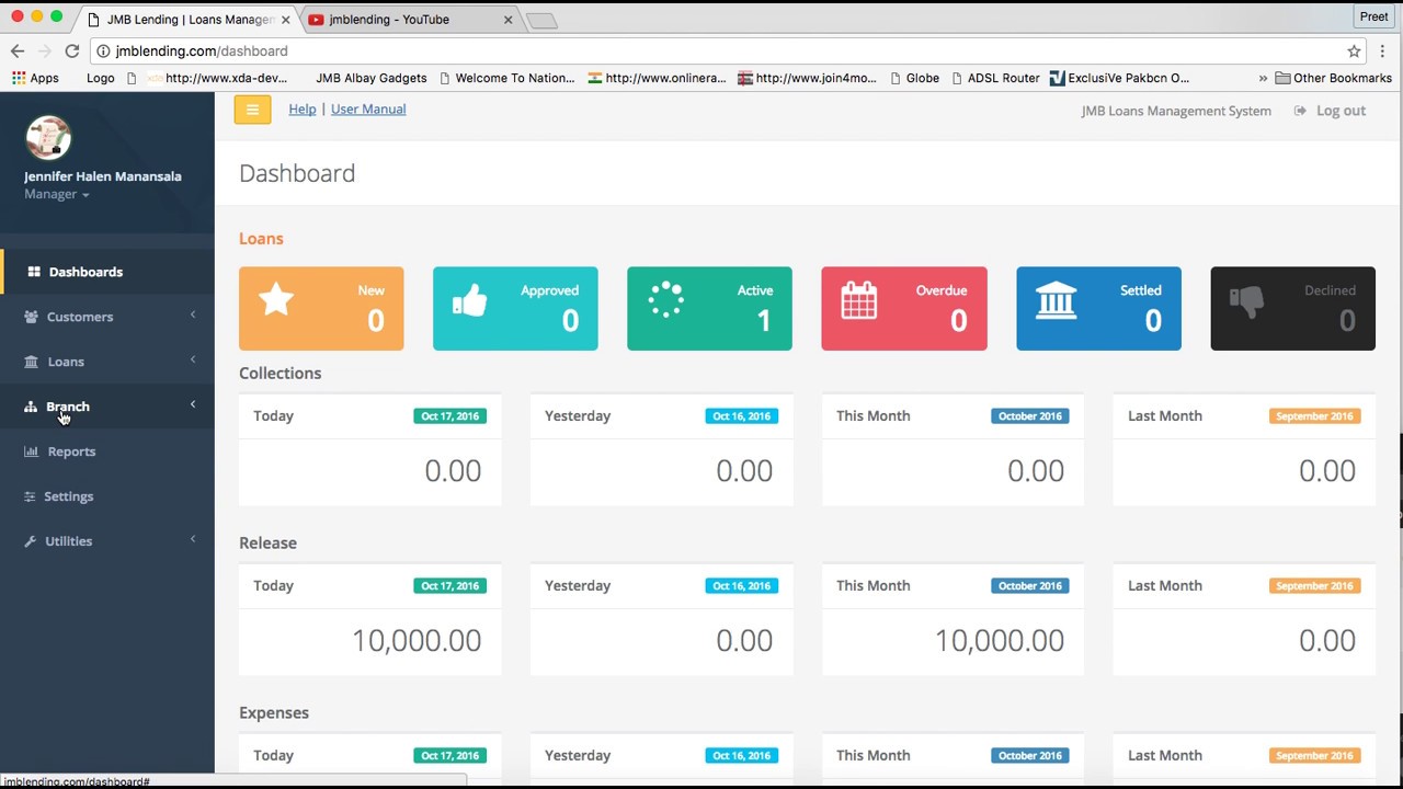 How To Add Area At JMBLending Trial Version YouTube How To Add Area At JMBLending Trial Version YouTube