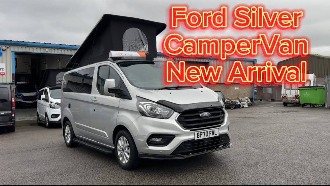Ford Transit Custom(2020 Silver) CamperVan just Landed - YouTube