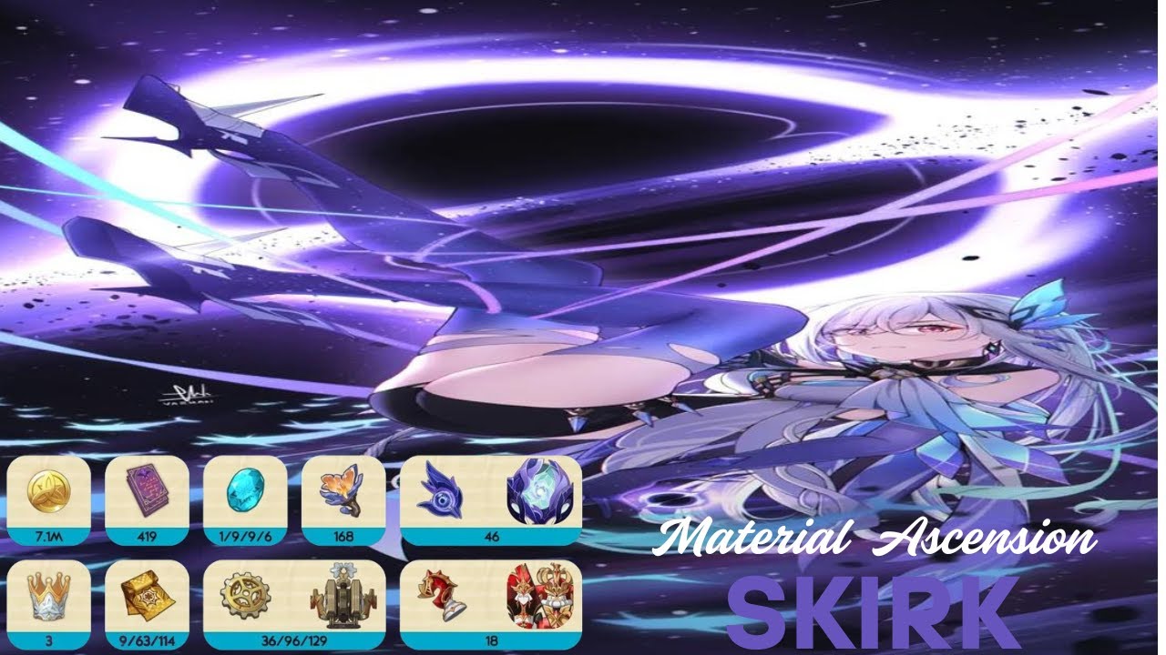 Ascension Materials for Skirk | Genshin Impact | - YouTube