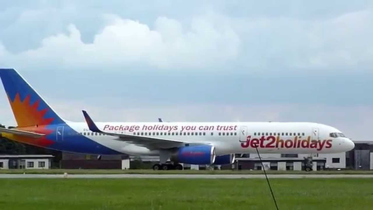 Jet2 B757 Lands From Palma De Mallorca As Jet2 B737 Takes Off For ...