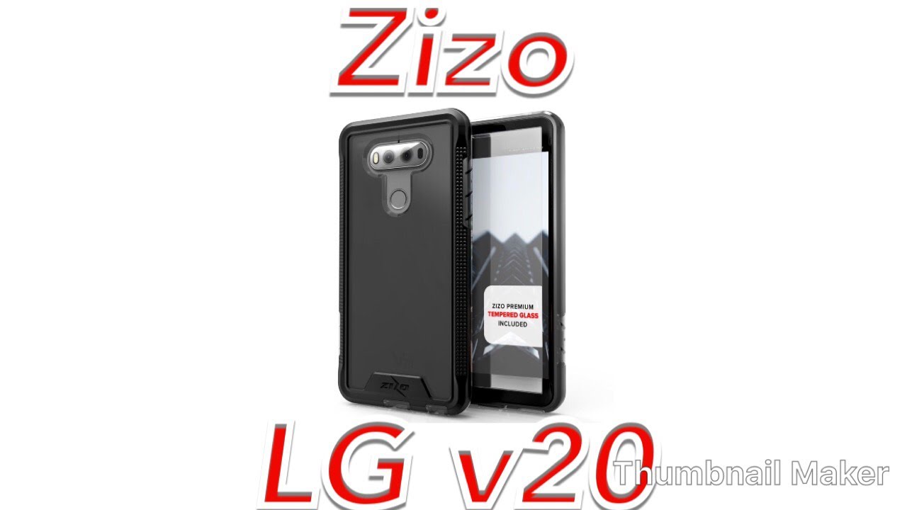 Zizo (ION Series) Transparent Clear Case For LG V20 With Free Screen ...