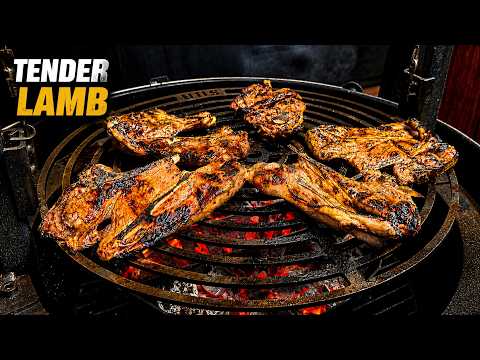 Greek Lamb Chops by Schueys BBQ