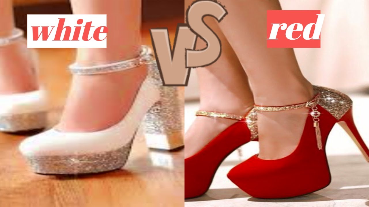 red VS white challenge]collection #whitevsred #dressdesign #collection ...