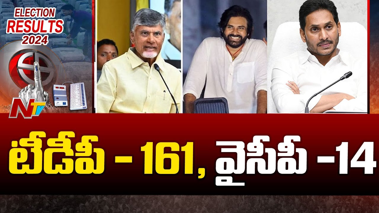 ఏపీ వ్యాప్తంగా కూటమి జోర్ | AP Election Counting | AP Election Results ...