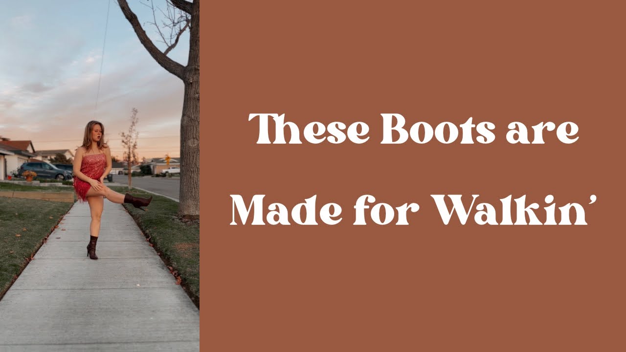 These Boots Are Made For Walkin’ - 1960s Dance by Noelle Roth - YouTube