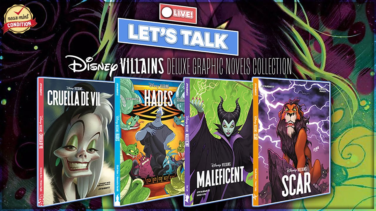 Let's Talk About Dynamite’s ‘Disney Villains Deluxe Editions! - YouTube
