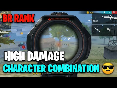 HIGH DAMAGE CHARACTER COMBINATION | Best Character Skill For Br Rank ...
