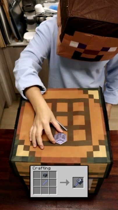 Minecraft Mace In Real Life - YouTube