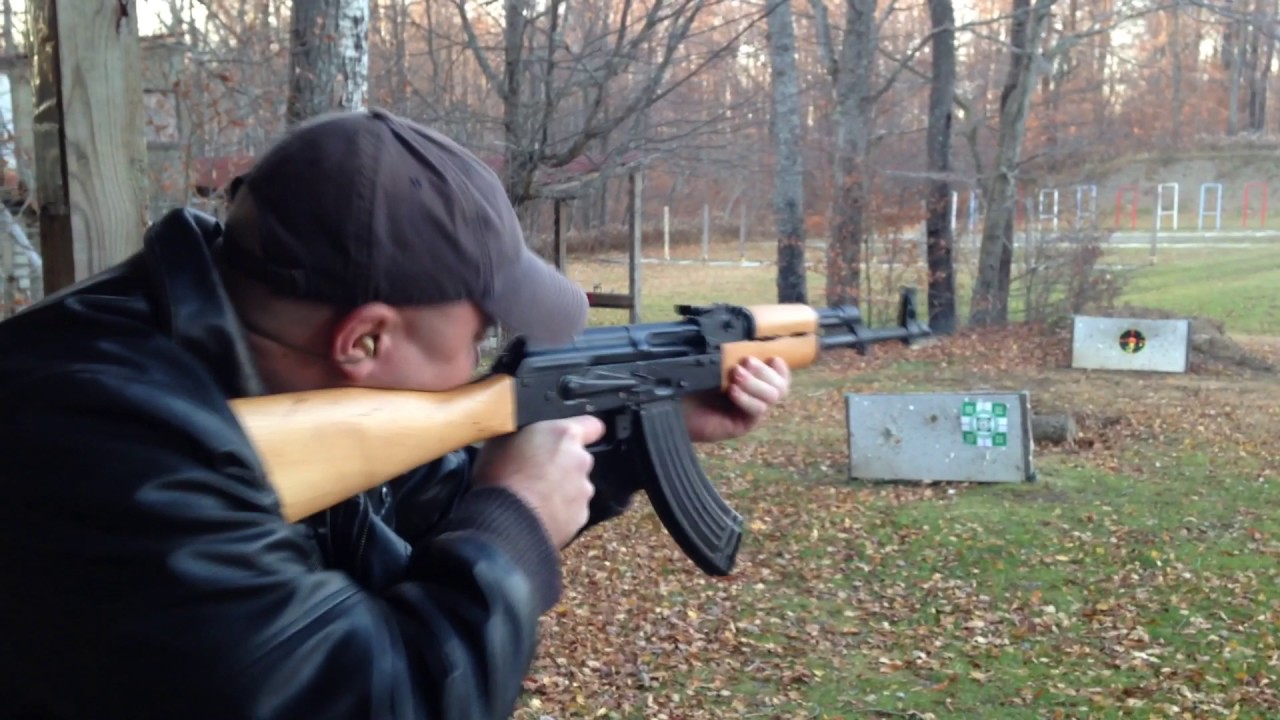 Romanian PM md.63 (AKM) - YouTube