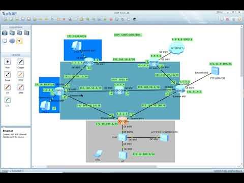 OSPF Configuration, LAB Preparation Part 2 - YouTube