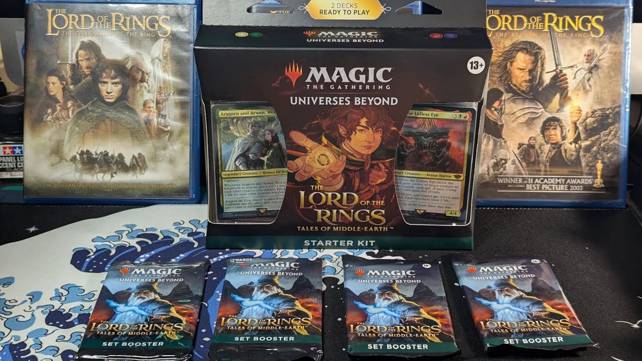 Let's rip Magic The Gathering Lord of the Rings! My precious...! - YouTube