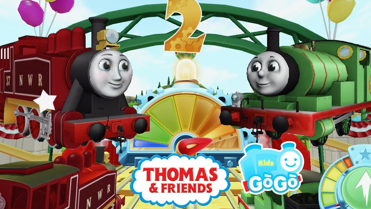 Rosie VS Percy with Super Rainbow Speed Booster!- Thomas and Friends ...
