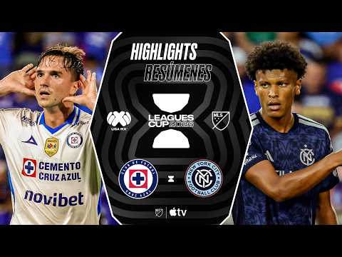 Cruz Azul vs. New York City FC | Leagues Cup | Full Match Highlights