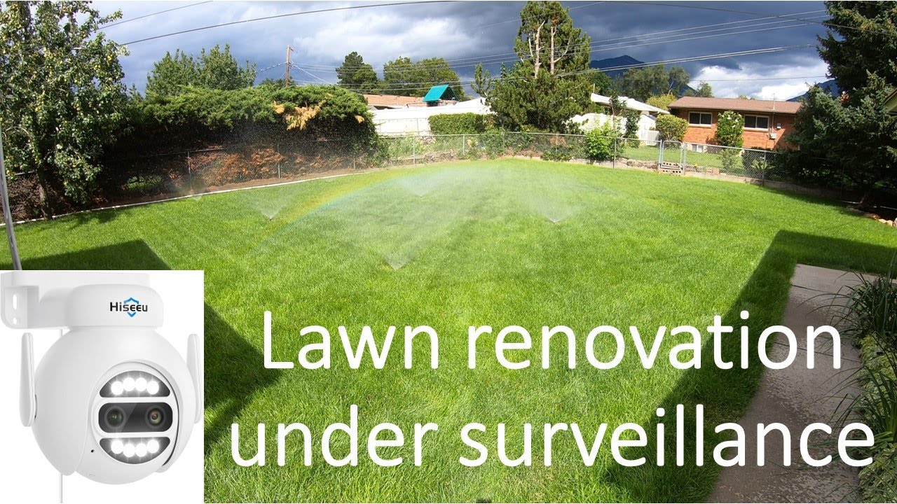 How a Security Camera Can Help You Grow a Better Lawn! - YouTube