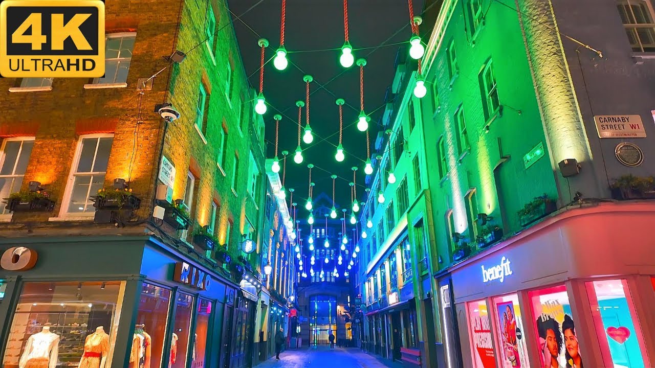 SoHo,West End, London Walk [4K HDR] 🇬🇧 - YouTube