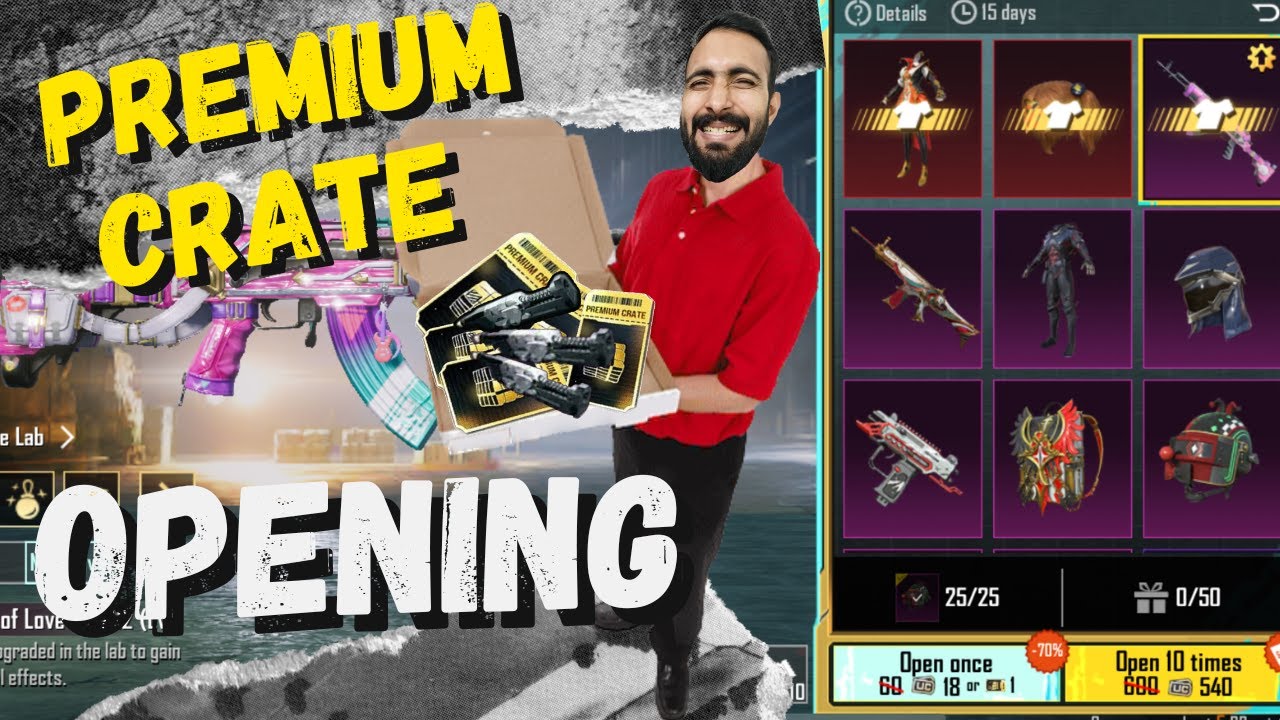 Premium Crate Opening | C4 S11 M21 | PUBG Mobile | Terrible Sonu - YouTube