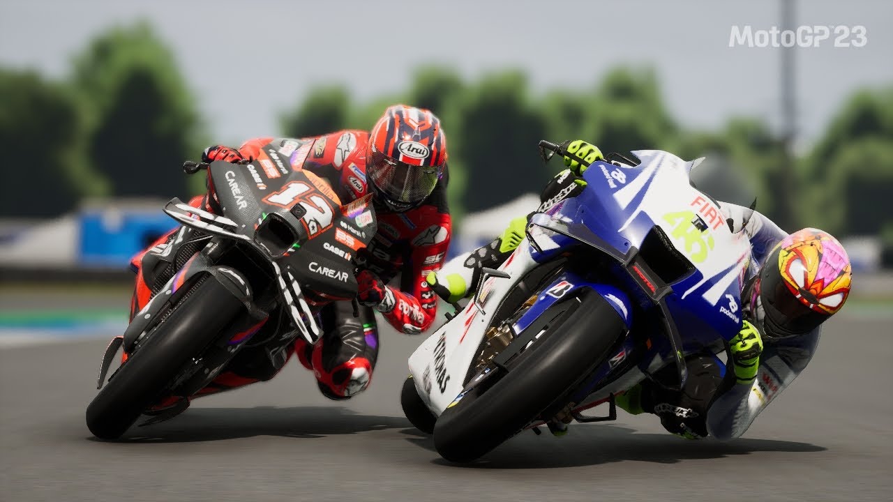 MotoGP 23 Full Gameplay Aprilia Racing Team VS Yamaha Fiat Circuit TT ...