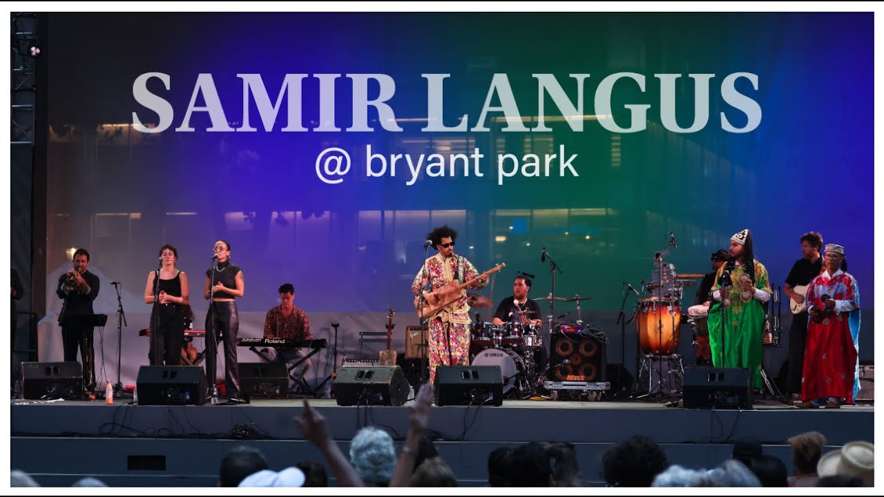 Samir LanGus "Rassoul Allah" Live @BryantParkNYC 2024 - YouTube