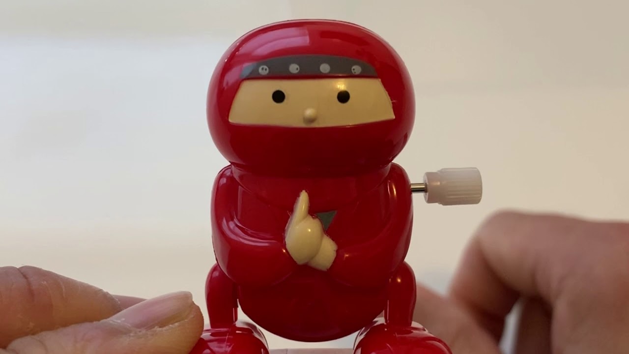 Beautiful Japanese Toy Back Flip Red Ninja - Toys Review - YouTube