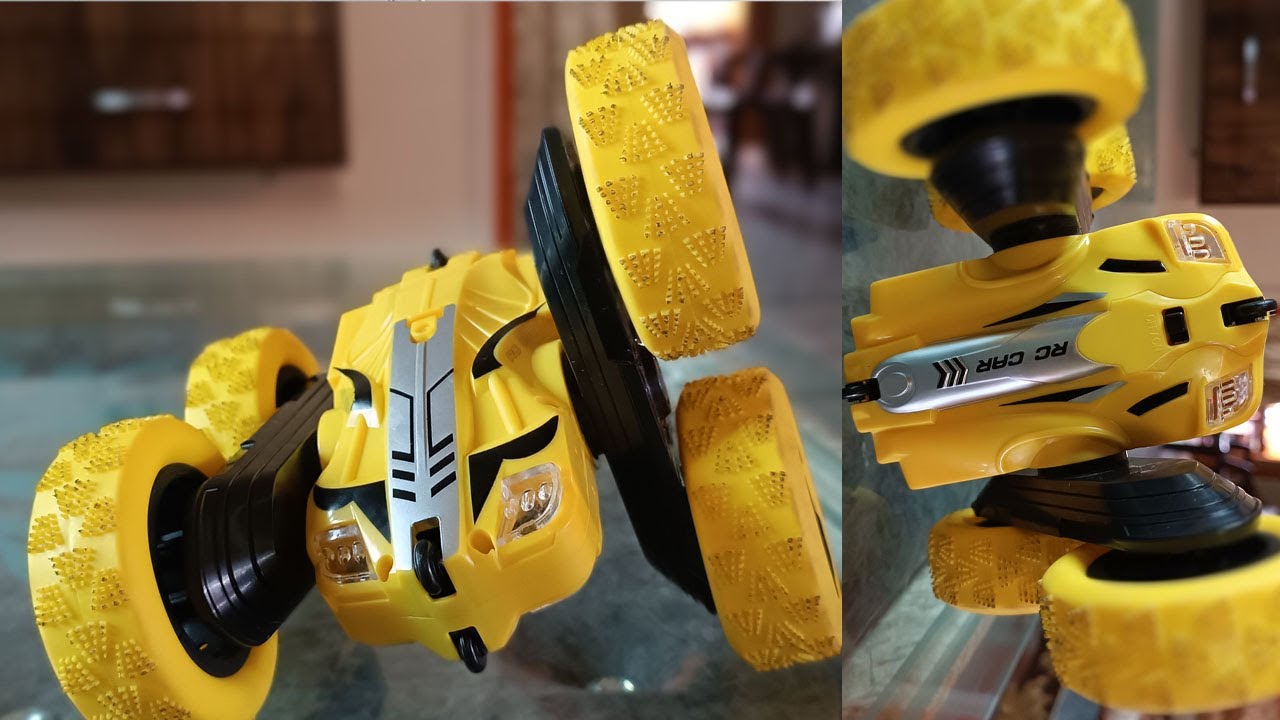 RC 360° Flip Stunt Car Unboxing And Testing | Age 5 to 10 Year - YouTube