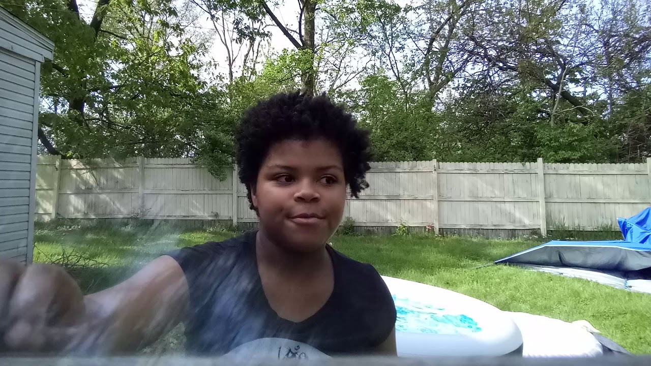 Get in the pool w/me and my mom - YouTube