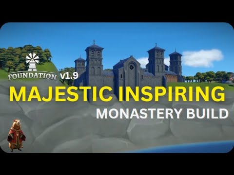 Foundation Gameplay - S1E24 - Build - Monastery Expansion - YouTube