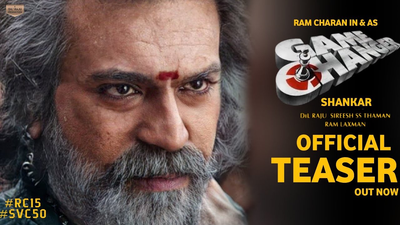 Game Changer Official Teaser | Ram Charan, Kiara advani, Thaman ...