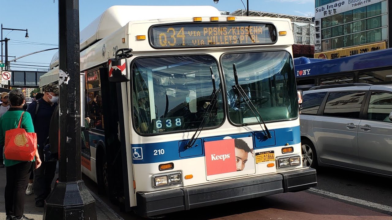 MTA Bus Company | Riding 2011 New Flyer C40LF #210 on the Q34! (READ ...