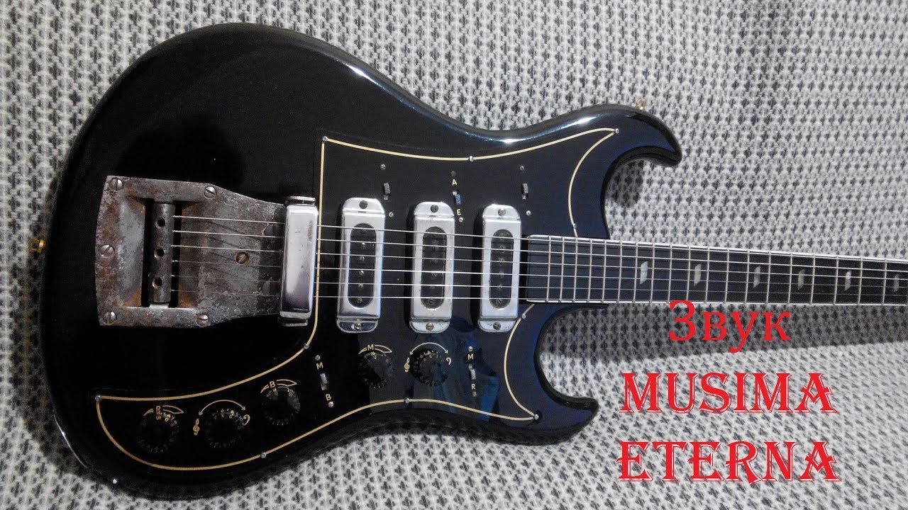 Musima Eterna sound (пример звучания Музима Этерна) - YouTube